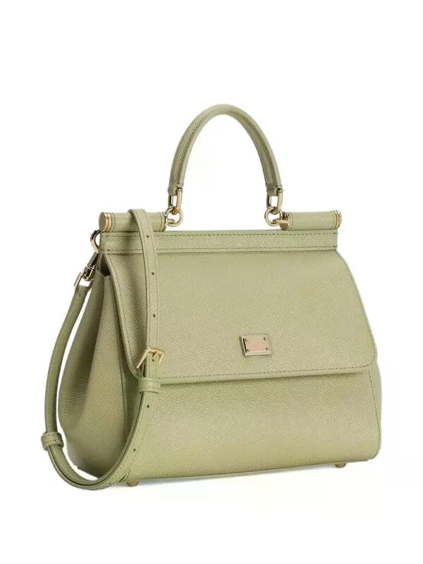 Dolce & Gabbana Small Sicily Tote Bag - Green