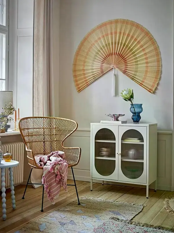 BLOOMINGVILLE Jaime Striped Tassel Wall Decor