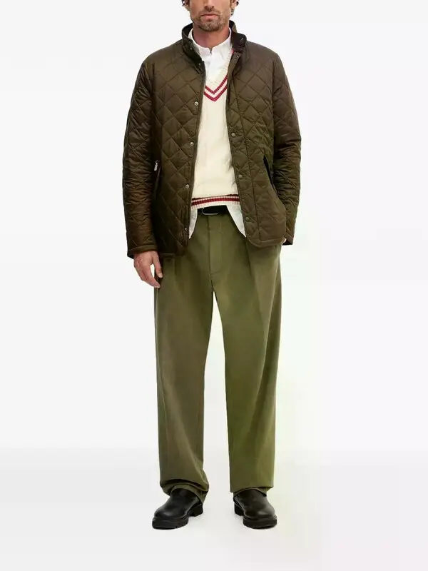 Barbour Quilted Chelsea Flyweight Jacket - Brown