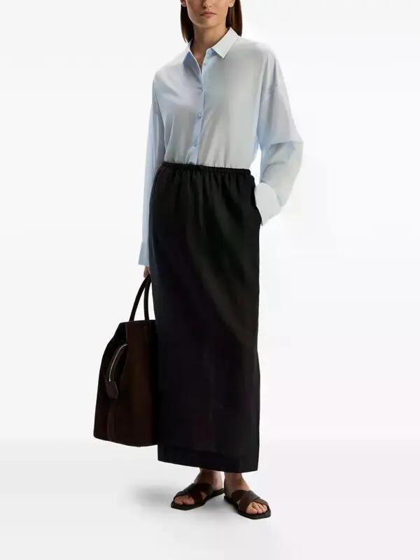 12 STOREEZ Buttoned Shirt - Blue