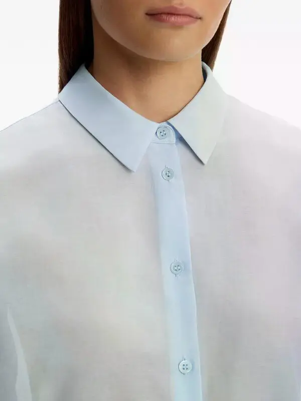 12 STOREEZ Buttoned Shirt - Blue