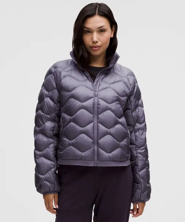 Lululemon Featherweight 900-fill-power Down Quilted Jacket - Grape Mist