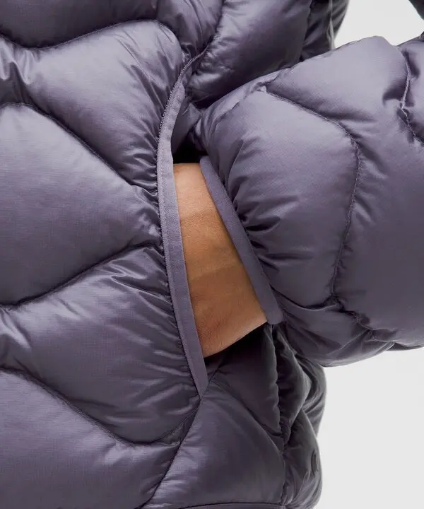 Lululemon Featherweight 900-fill-power Down Quilted Jacket - Grape Mist