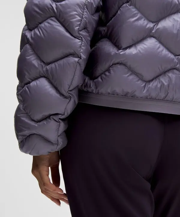 Lululemon Featherweight 900-fill-power Down Quilted Jacket - Grape Mist