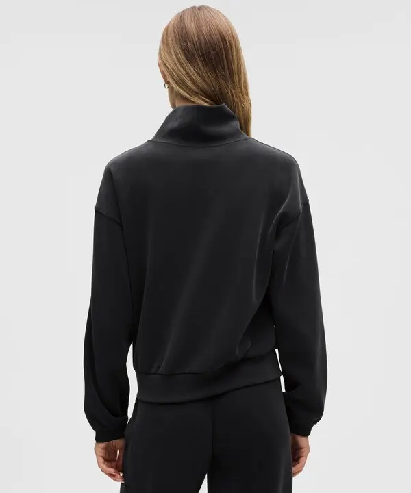 Lululemon Brushed Softstreme Funnel Neck - Black