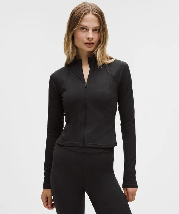 Lululemon Softy Suedey Slim-fit Jacket - Black/black
