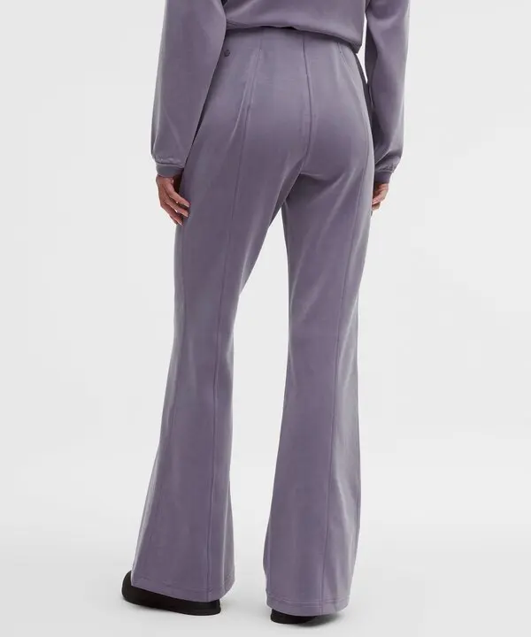 Lululemon Brushed Softstreme Mid-rise Flared Pant - Grape Mist