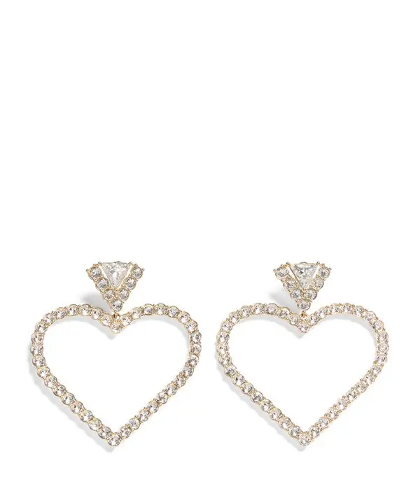 Valentino Garavani Embellished Coeur Royal Earrings - Gold