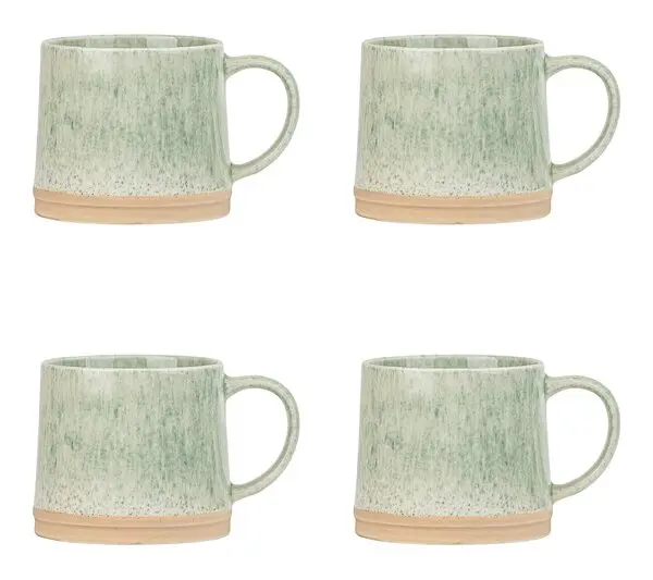 10 STRAWBERRY STREET Set Of 4 Rhea Mug - One-color