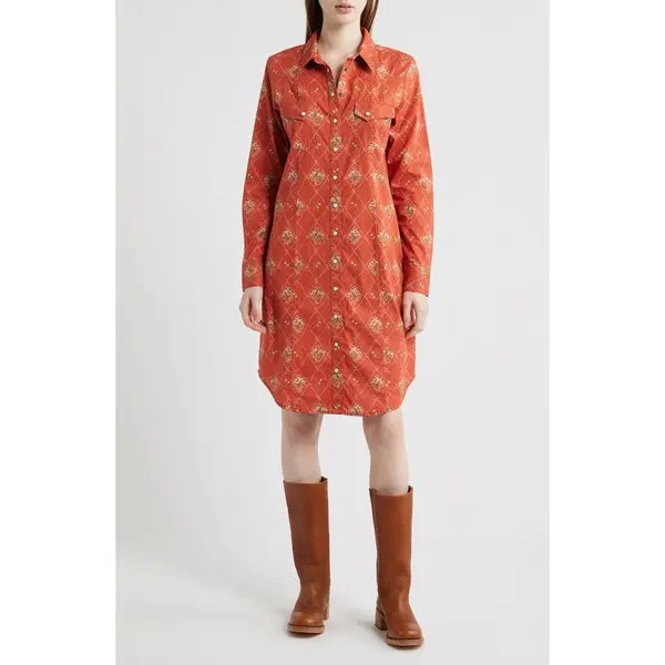 Pendleton Gambler Print Shirtdress