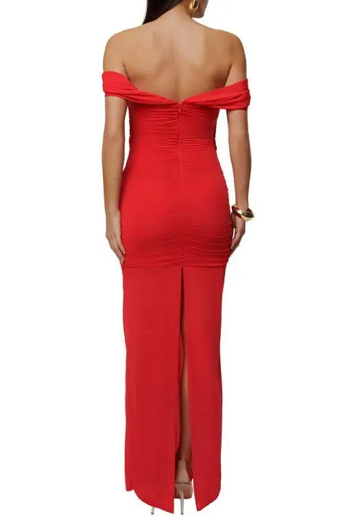 JLUXLABEL Off-the-shoulder Cutout Dress