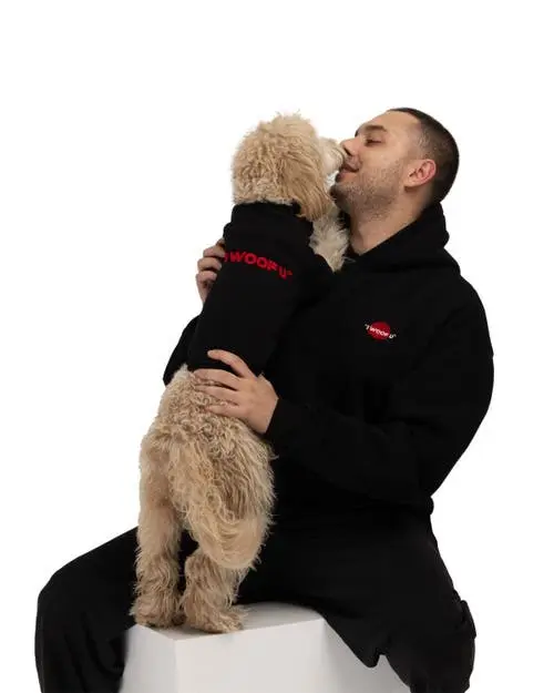 MOSHIQA I Woof U" Dog Sweatshirt