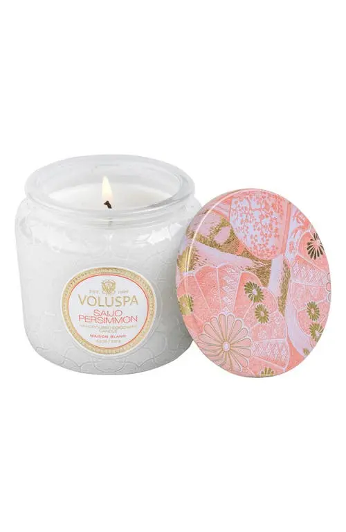 Voluspa Persimmon Petite Jar Candle - Saijo