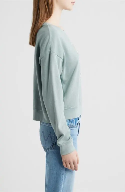 Pendleton Embroidered Cotton French Terry Sweatshirt