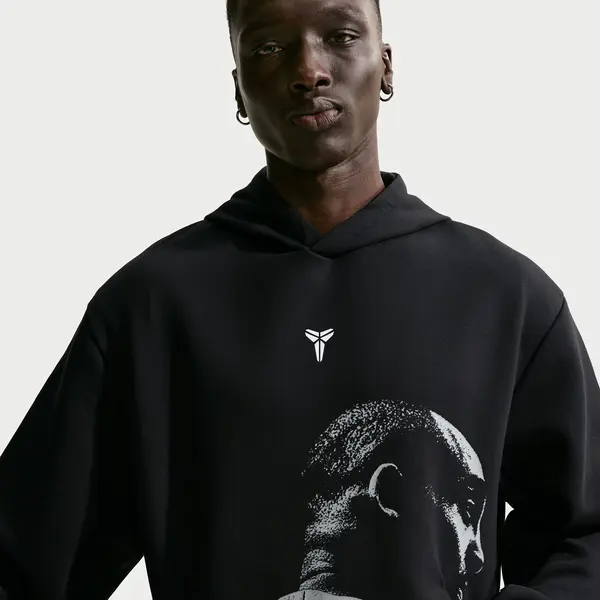 Nike Kobe Dri-fit Fleece Pullover Basketball Hoodie - Black