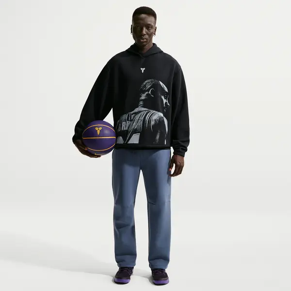 Nike Kobe Dri-fit Fleece Pullover Basketball Hoodie - Black