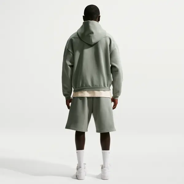 Nike Standard Issue Therma-fit Full-zip Basketball Hoodie - Grey