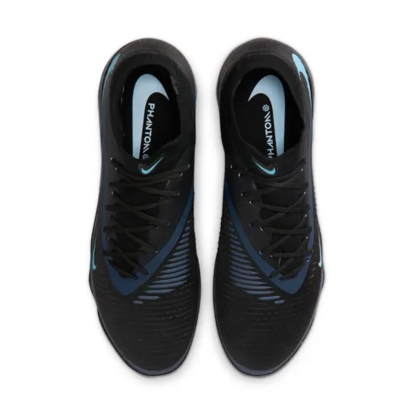 Nike Phantom High Academy Turf Soccer Shoes - Black