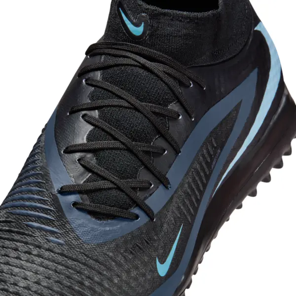 Nike Phantom High Academy Turf Soccer Shoes - Black