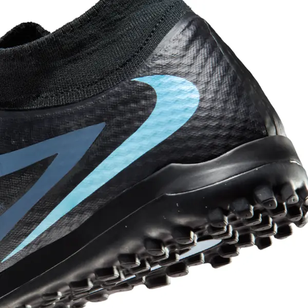 Nike Phantom High Academy Turf Soccer Shoes - Black