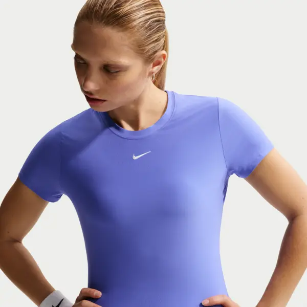 Nike Victory Dri-fit Short-sleeve Tennis Top - Blue