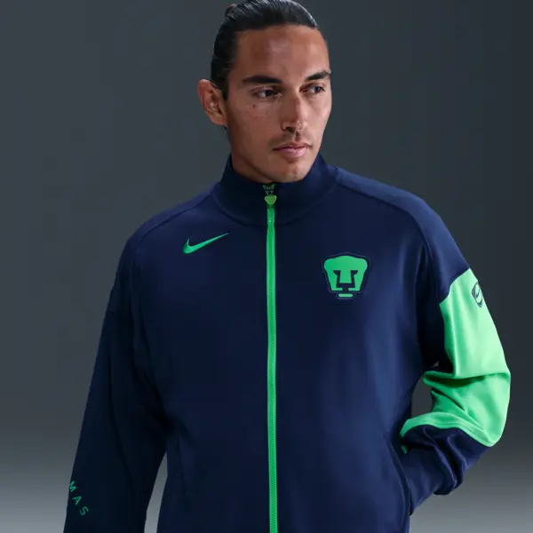 Nike Pumas Unam Academy Pro Third Dri-fit Total 90 Soccer Anthem Jacket - Blue