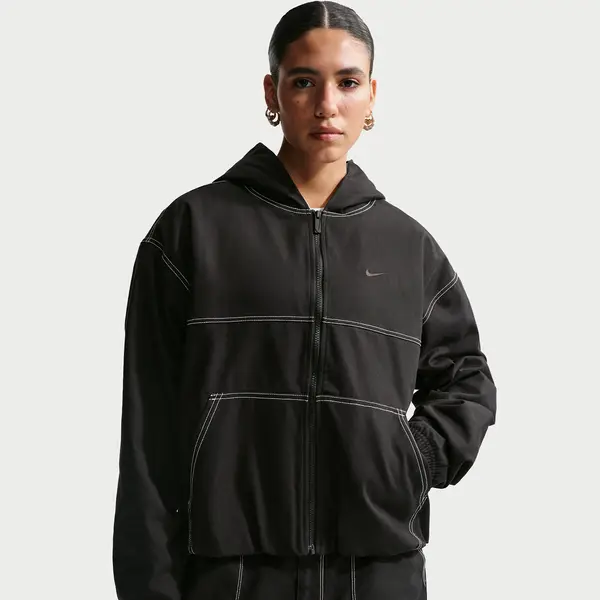 Nike Sportswear Oversized Workwear Jacket - Black