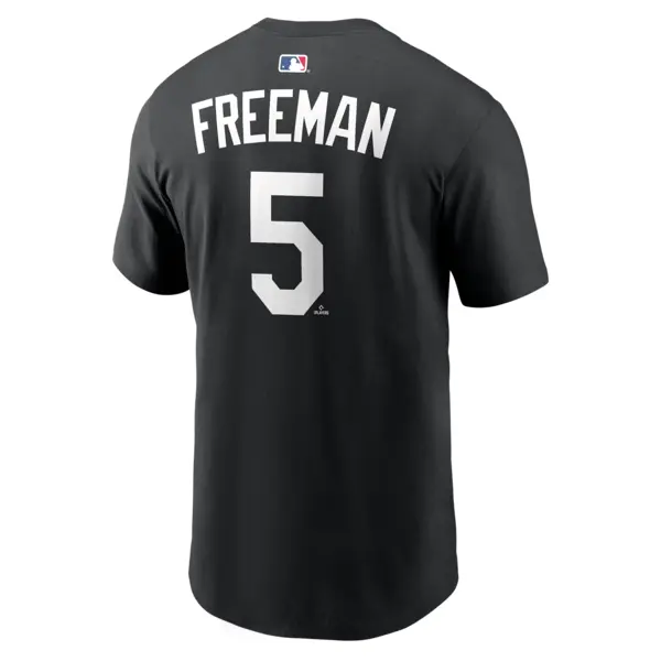 Nike Freddie Freeman Los Angeles Dodgers Mlb T-shirt - Black