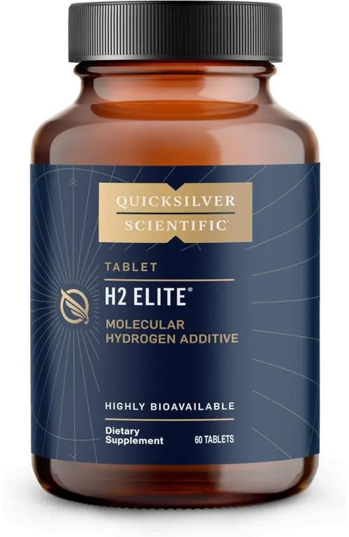 QUICKSILVER SCIENTIFIC H2 Elite Molecular Hydrogen Magnesium Malate Water Tablets - None