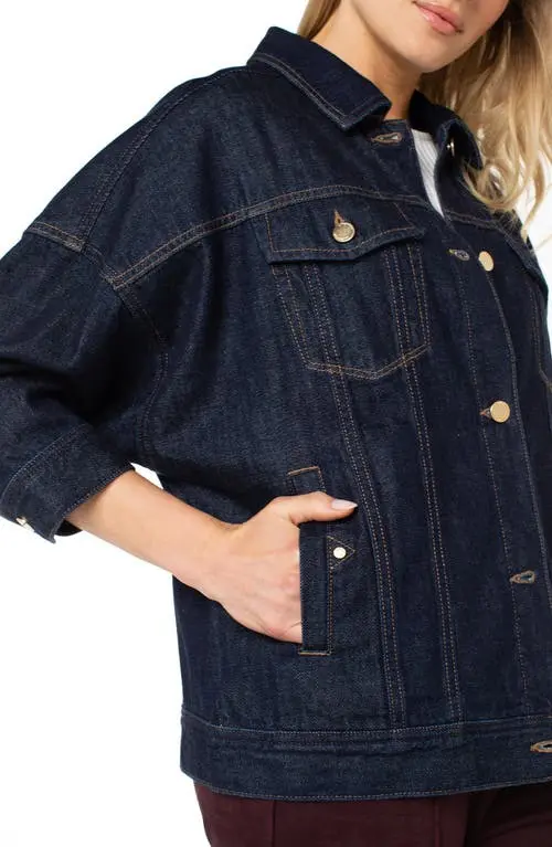 LIVERPOOL Drop Shoulder Denim Jacket