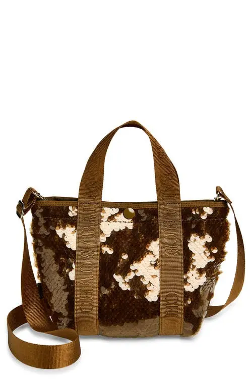 UNDERCOVERISM Chaos/balance Paillette Tote - Brown
