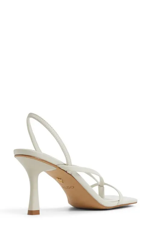 Aldo Riva Slingback Sandal - White/bone