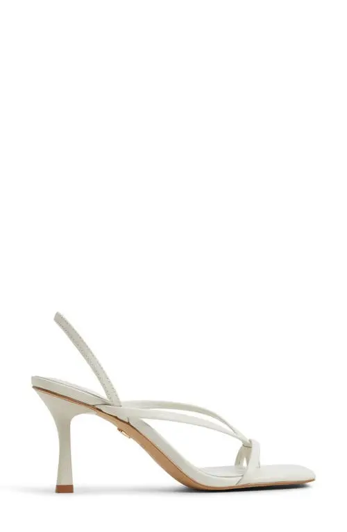 Aldo Riva Slingback Sandal - White/bone