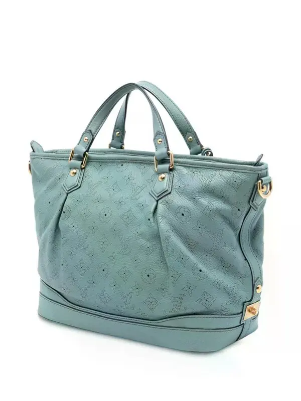 LOUIS VUITTON 2010 Monogram Mahina Stellar Pm Satchel