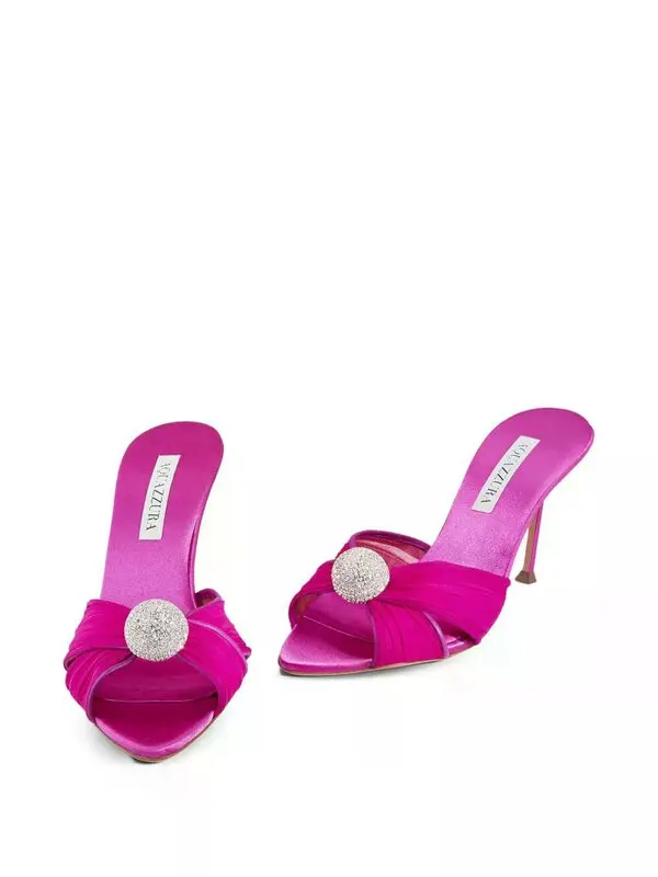AQUAZZURA Mystery Mules - Pink