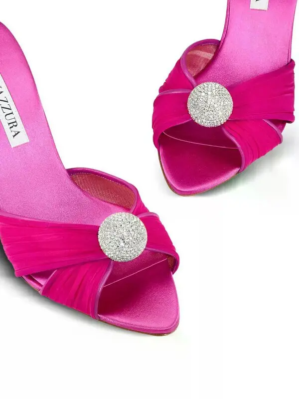 AQUAZZURA Mystery Mules - Pink