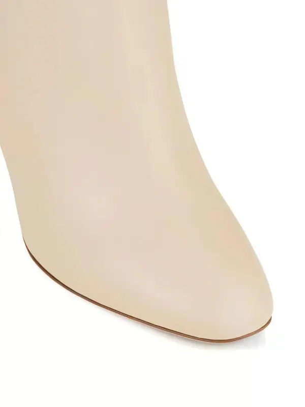 AQUAZZURA Almond Toe Knee-high Stiletto Boots