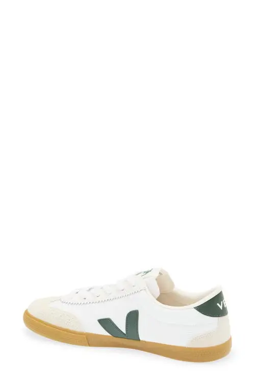 VEJA Volley Canvas Sneaker - White Cyprus Natural
