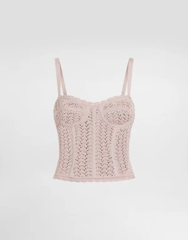 Dolce & Gabbana Crochet Bustier