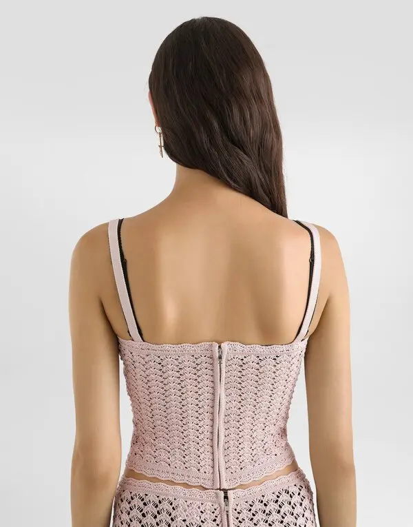 Dolce & Gabbana Crochet Bustier
