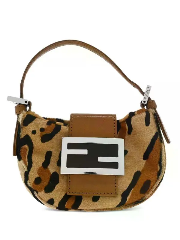 Fendi Micro Leopard-print Handbag