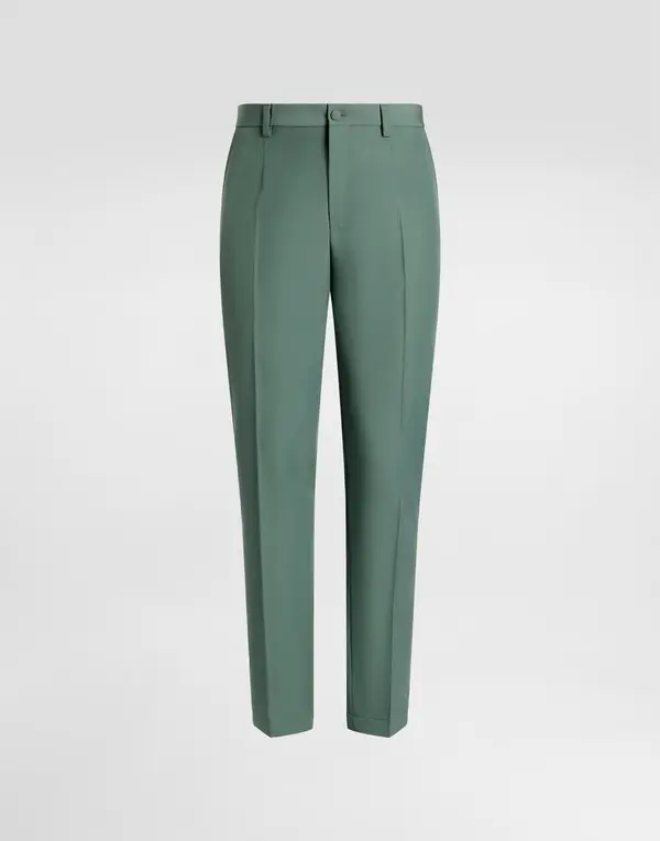 Dolce & Gabbana Wool Poplin Trousers