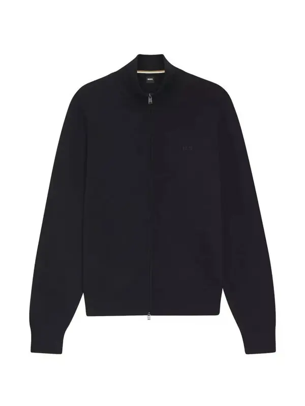 BOSS Upalano Zip-up Sweater