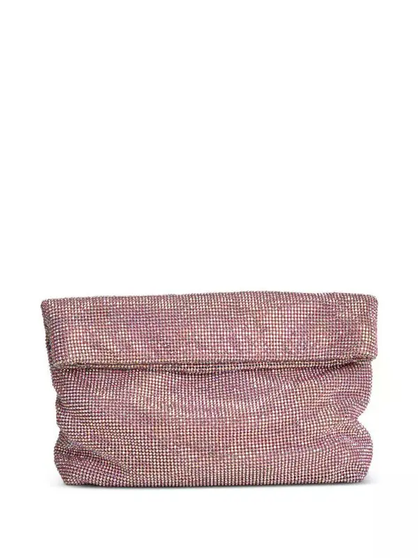 TWENTY FOURHAITCH Embellished Clutch Bag - Pink