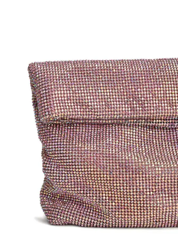 TWENTY FOURHAITCH Embellished Clutch Bag - Pink