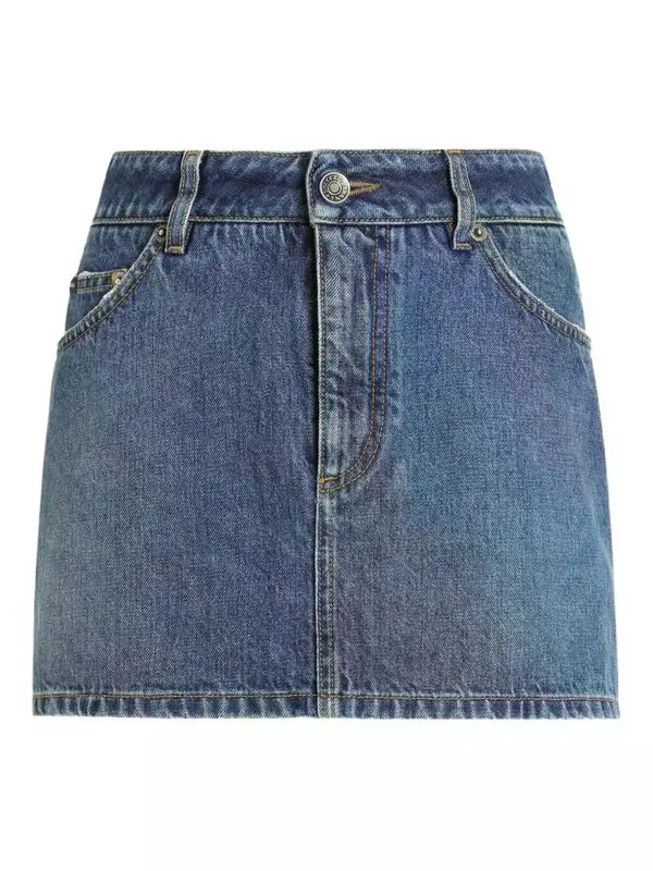 Dolce & Gabbana Denim Mini Skirt