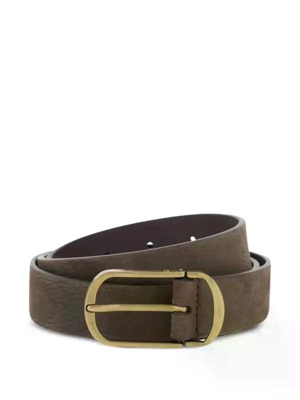 Boggi Milano Buckle Belt - Brown