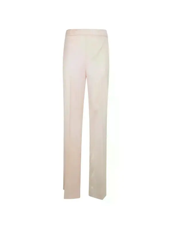 TWINSET Pleated Straight Leg Trousers
