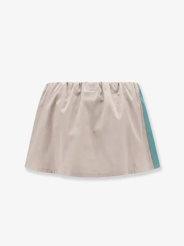 Miu Miu Mini Twill Skirt - Beige