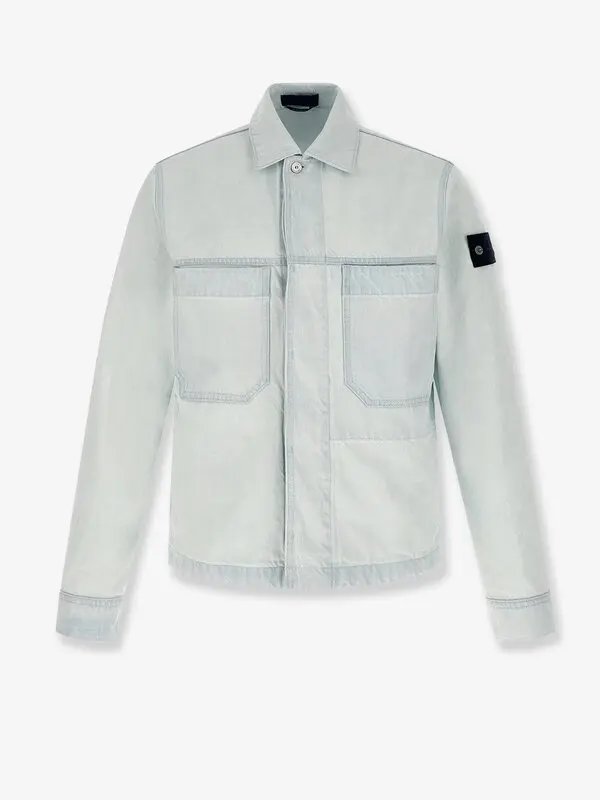 STONE ISLAND DENIM RESEARCH Indigo Denim Ultrableached Jacket